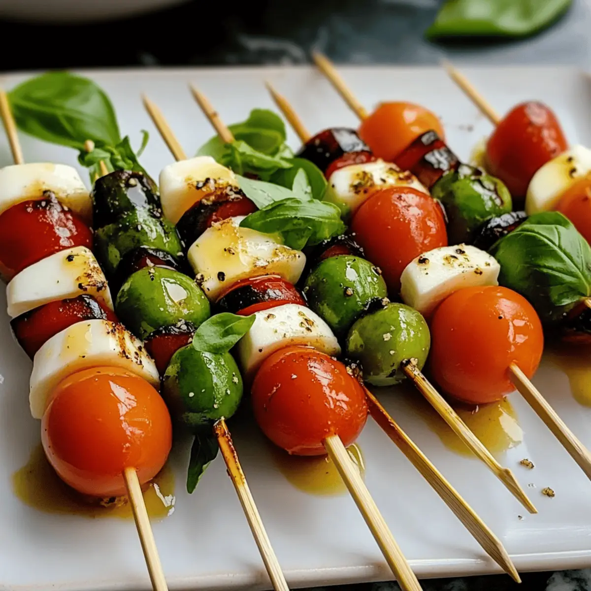 Easy Caprese Skewers Recipe: A Delicious, Juicy Snack