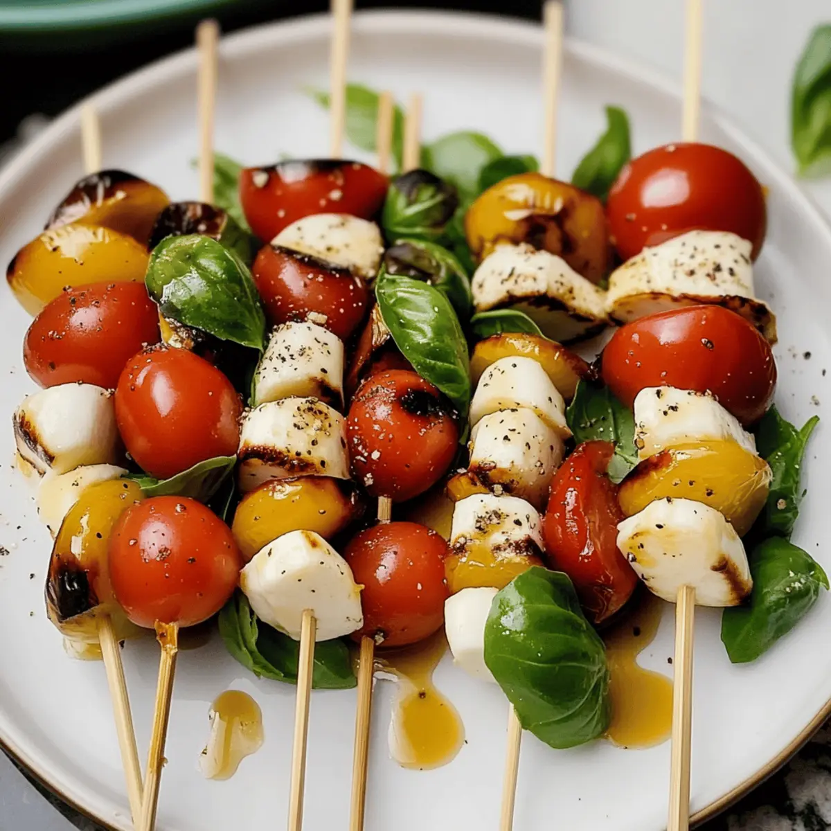 Easy Caprese Skewers Recipe: A Delicious, Juicy Snack