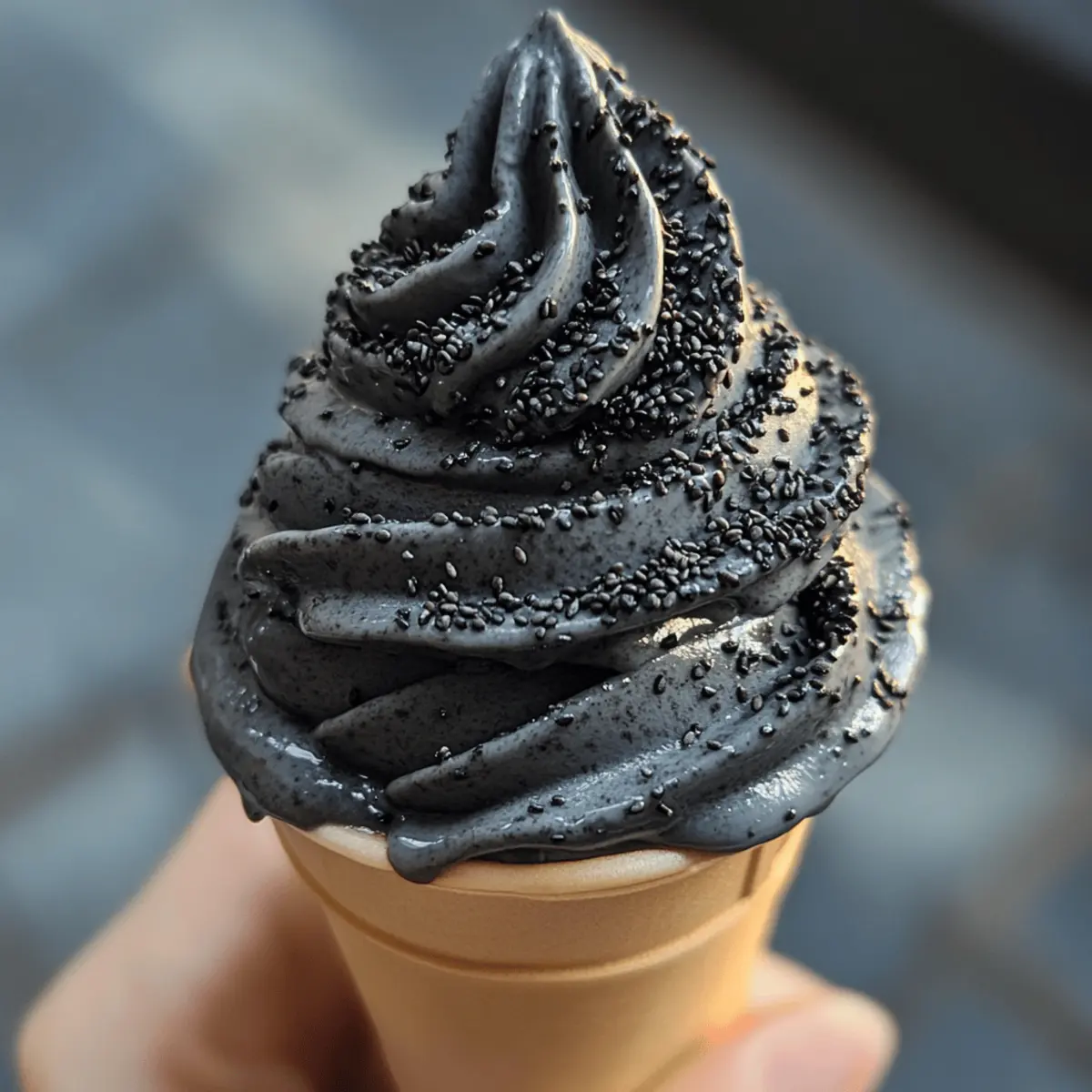 Irresistible Creamy Black Sesame Ice Cream Recipe You'll Love