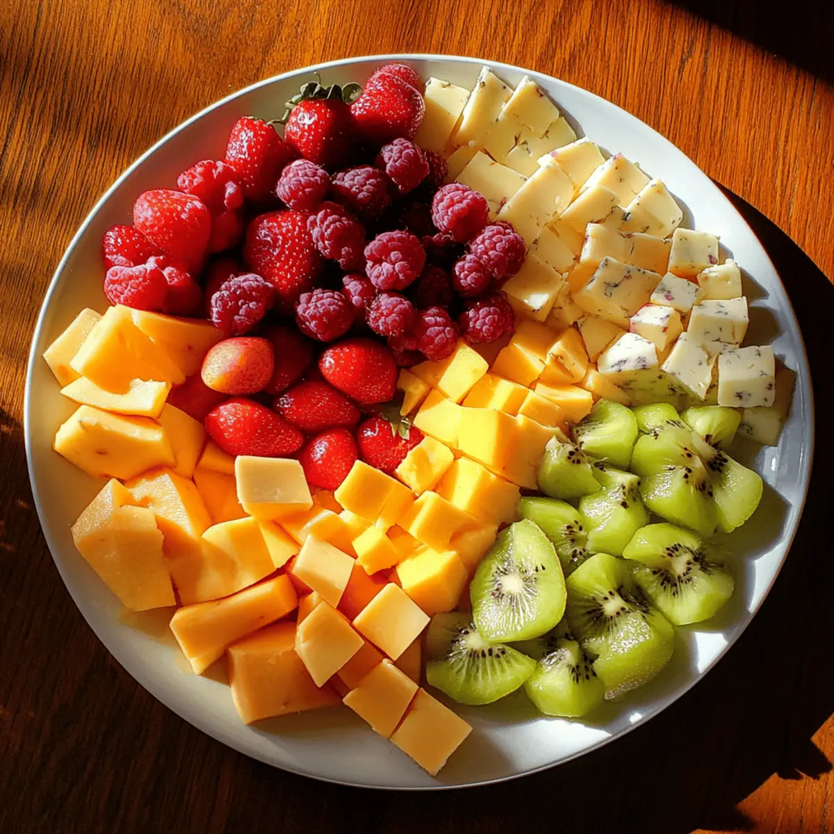 Delicious Easy Fruit and Cheese Plate for Irresistible Pairing