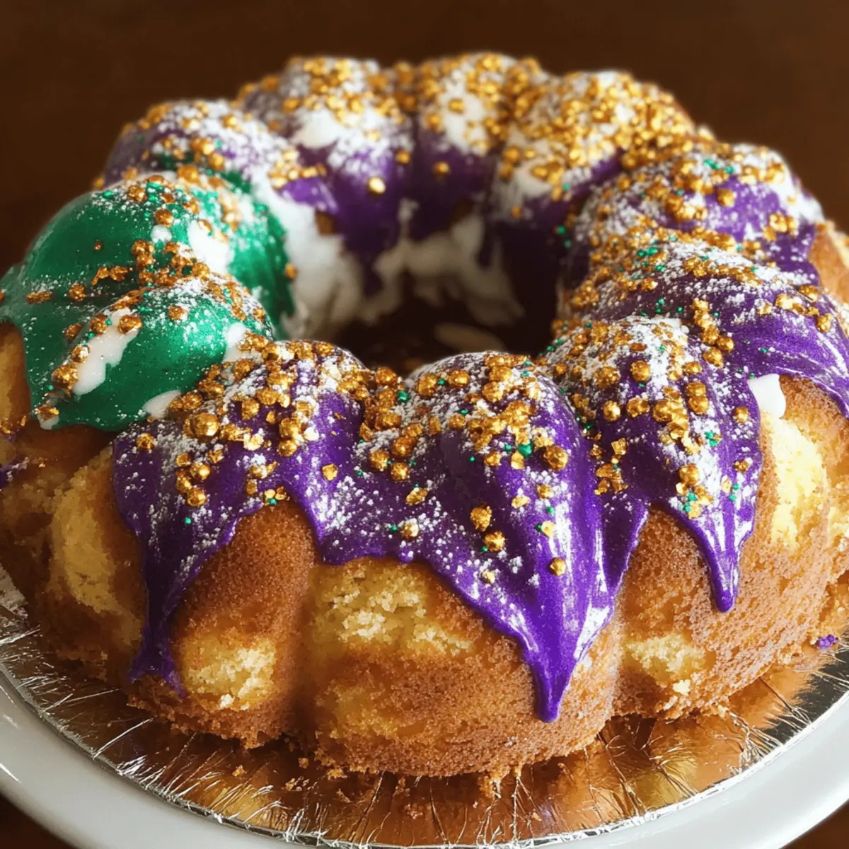 Irresistibly Fluffy Pull Apart King Cake You’ll Crave Every Time