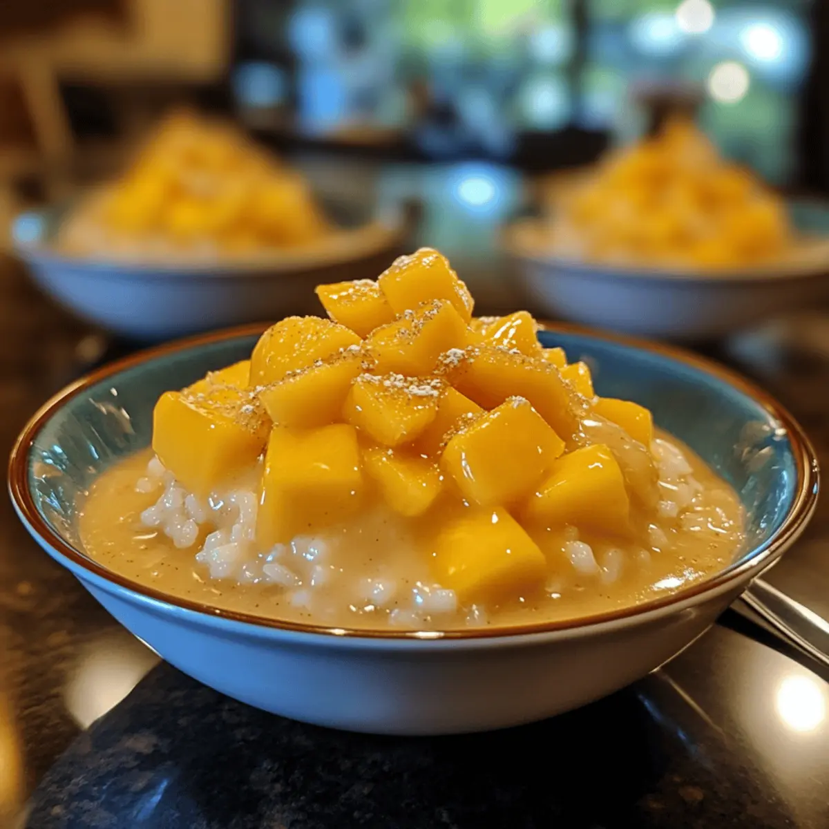 Ultimate Delicious Mango and Sticky Rice Pudding You’ll Love