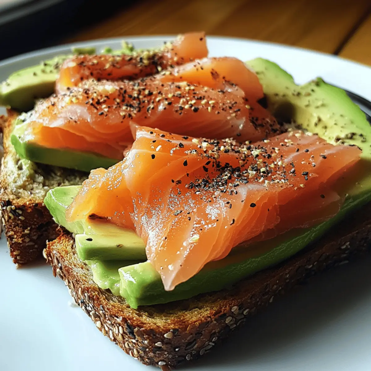 Ultimate Easy Delicious Smoked Salmon and Avocado Toast