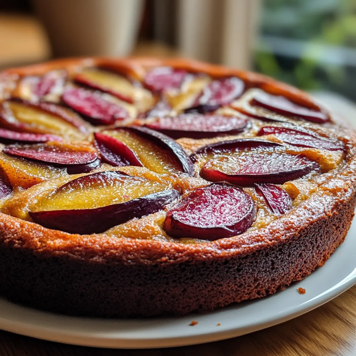 Ultimate Juicy Comforting Plum Cake (Pflaumenkuchen) recipe