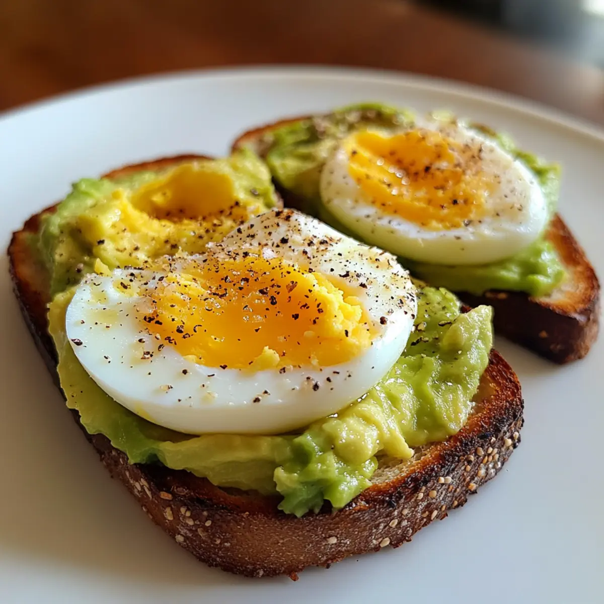 Easy Boiled Egg and Avocado Toast Recipe for Creamy Morning Bliss